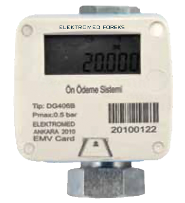 G4A1KY Elektronik Gaz Sayacı